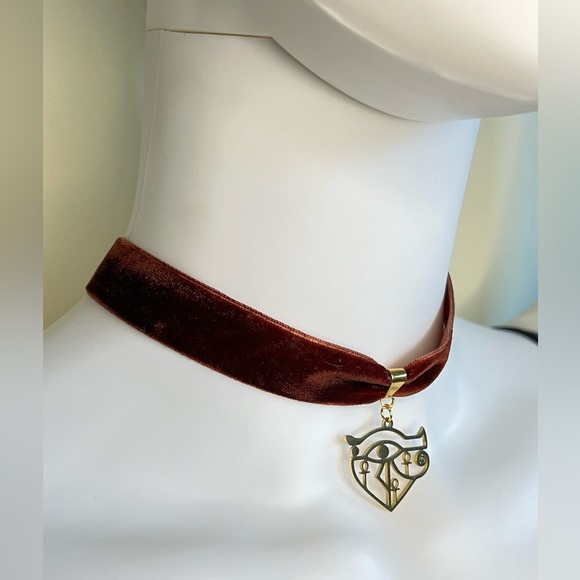 Eklectyc | Jewelry | Eye Of Horus Pendant Choker Ancient Egyptian ...